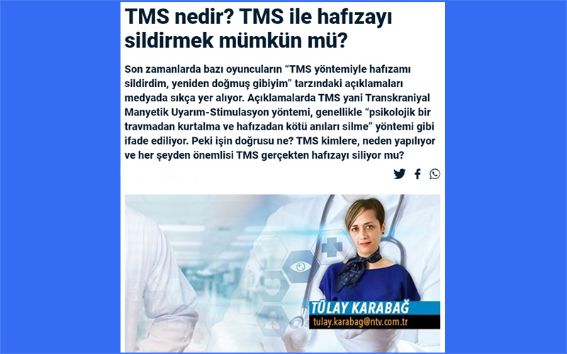 Psikiyatrist-Psikoterapist Dr. Emre Tan